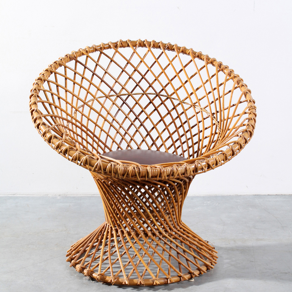 Circle Rattan Chair